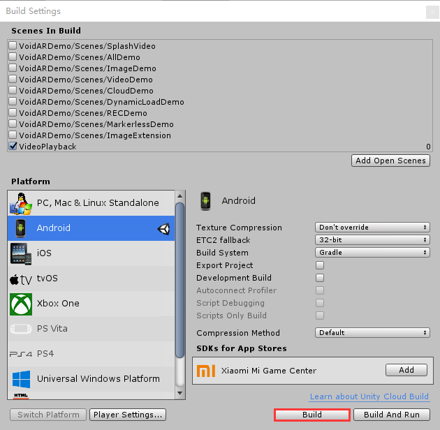 VideoPlayback | VOID AR